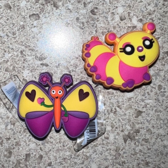 Accessories | Authentic Rare Caterpillar Butterfly Croc Charms Babole ...